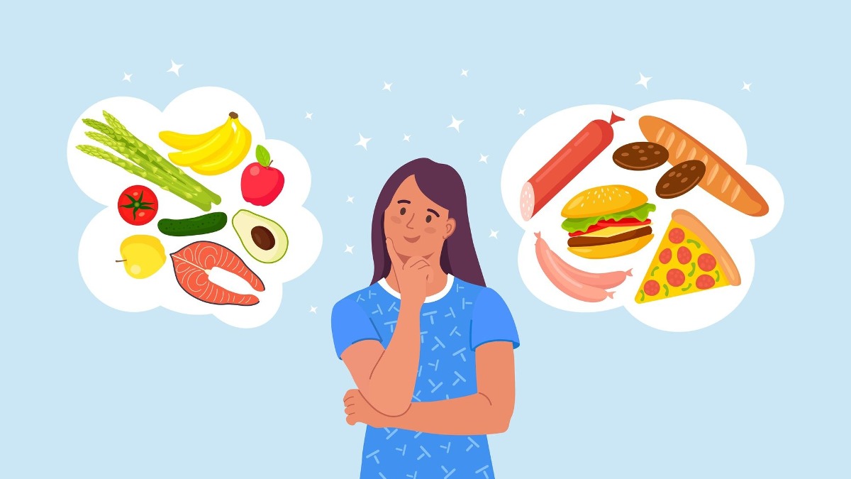 When choosing foods that prioritize "health over taste," the prefrontal ...